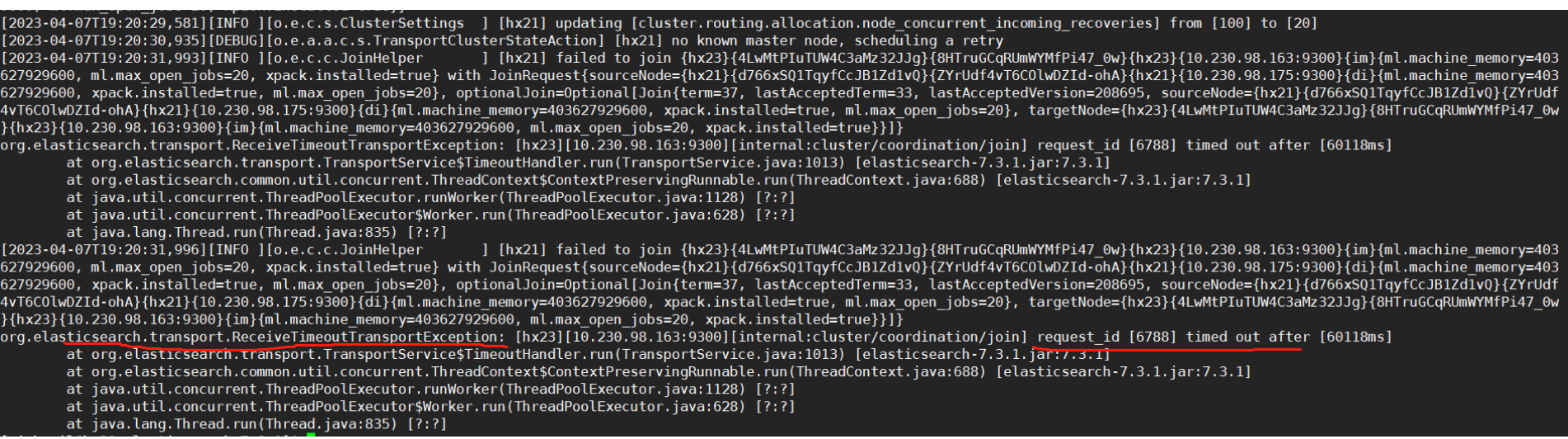 node left ,then node jonin again and again · Issue #95099 · elastic/elasticsearch · GitHub