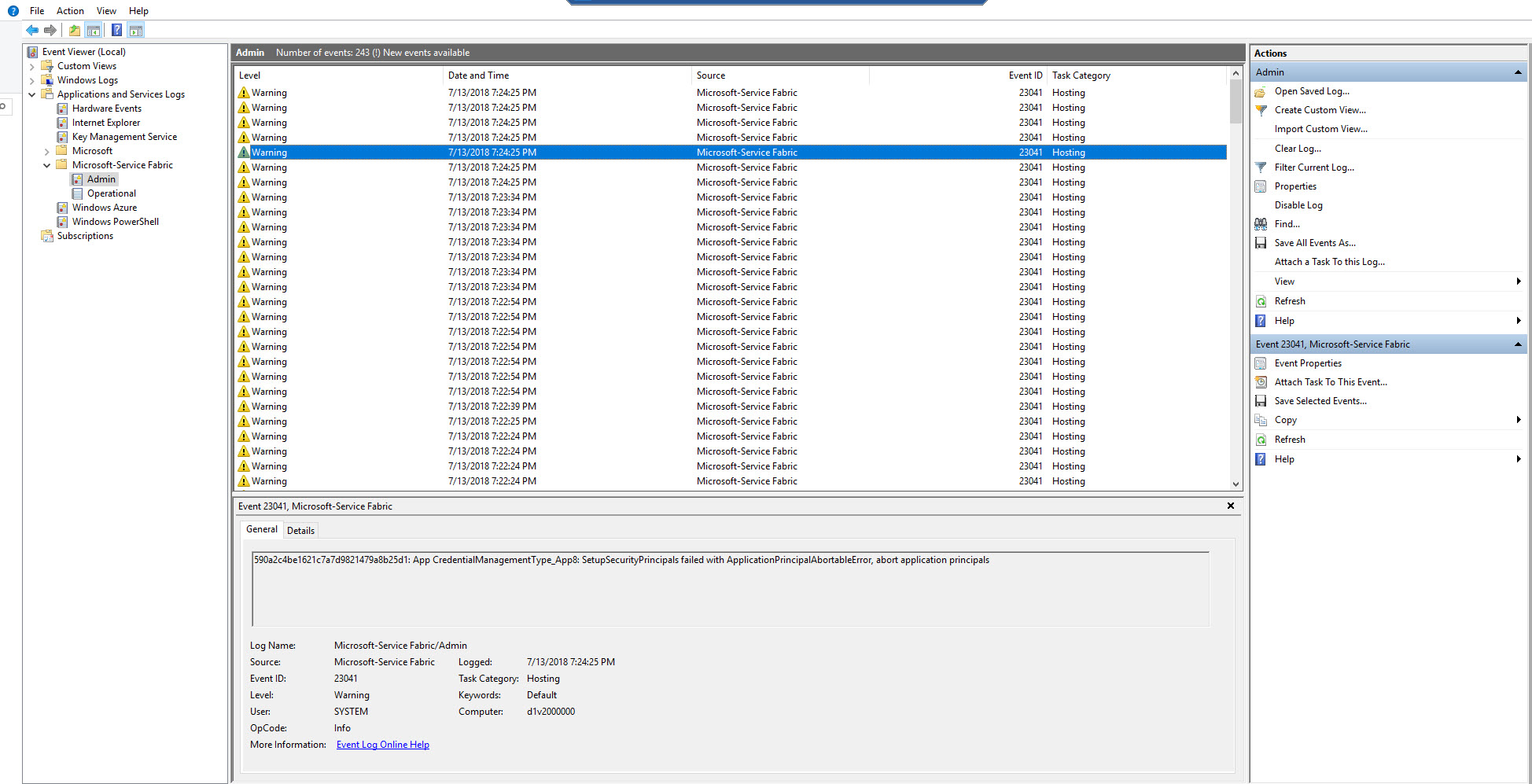 Applying Certificate Permission to Network service via startup script is throwing error · Issue ...