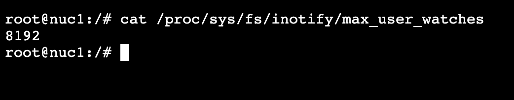 Needs more max_user_watches · Issue #32 · linuxserver/docker-resilio-sync · GitHub