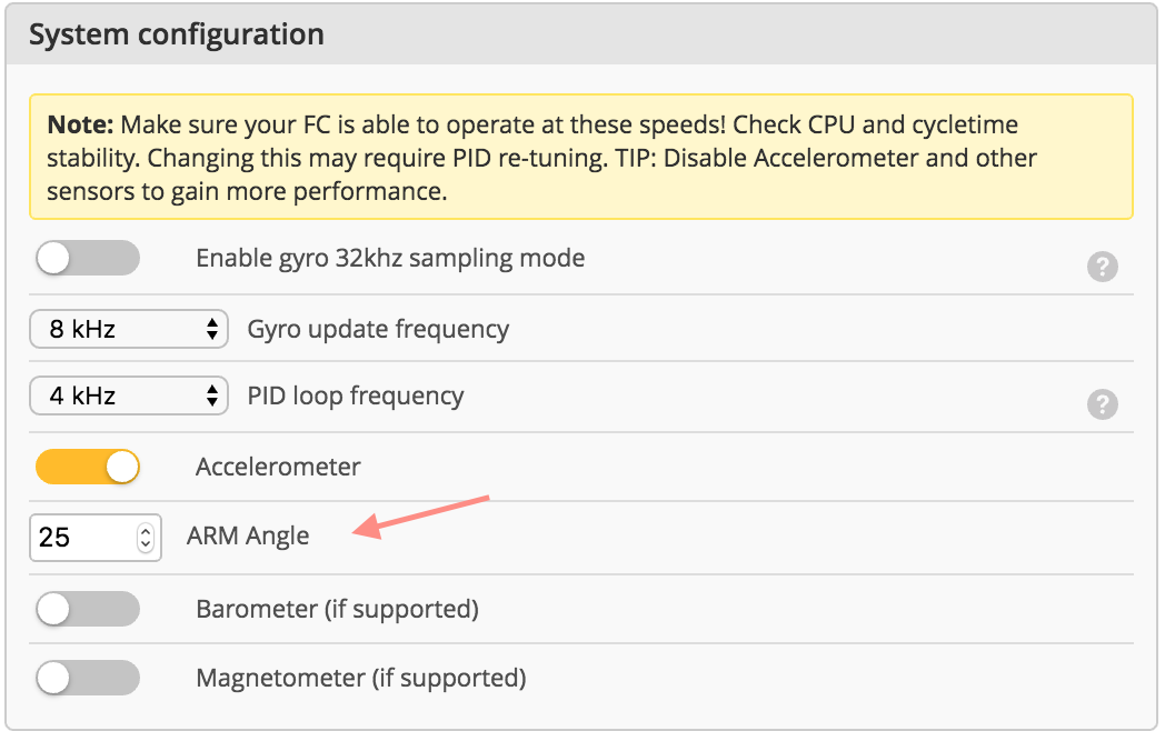 Set Small Angle · Issue #617 · betaflight/betaflight-configurator · GitHub