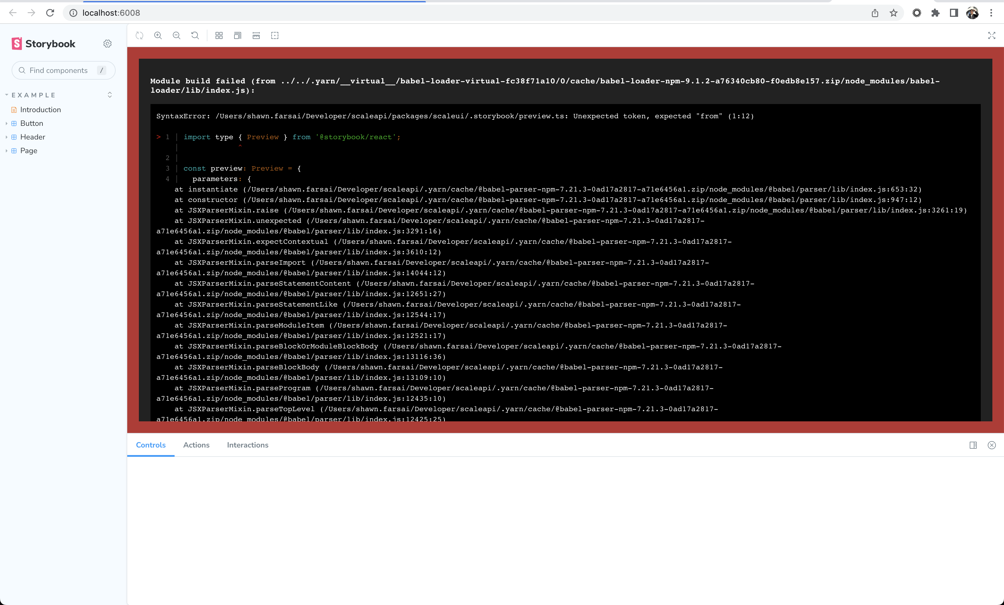 [Bug]: (SB7) TS error when after installing within a package in our monorepo · Issue #21656 ...