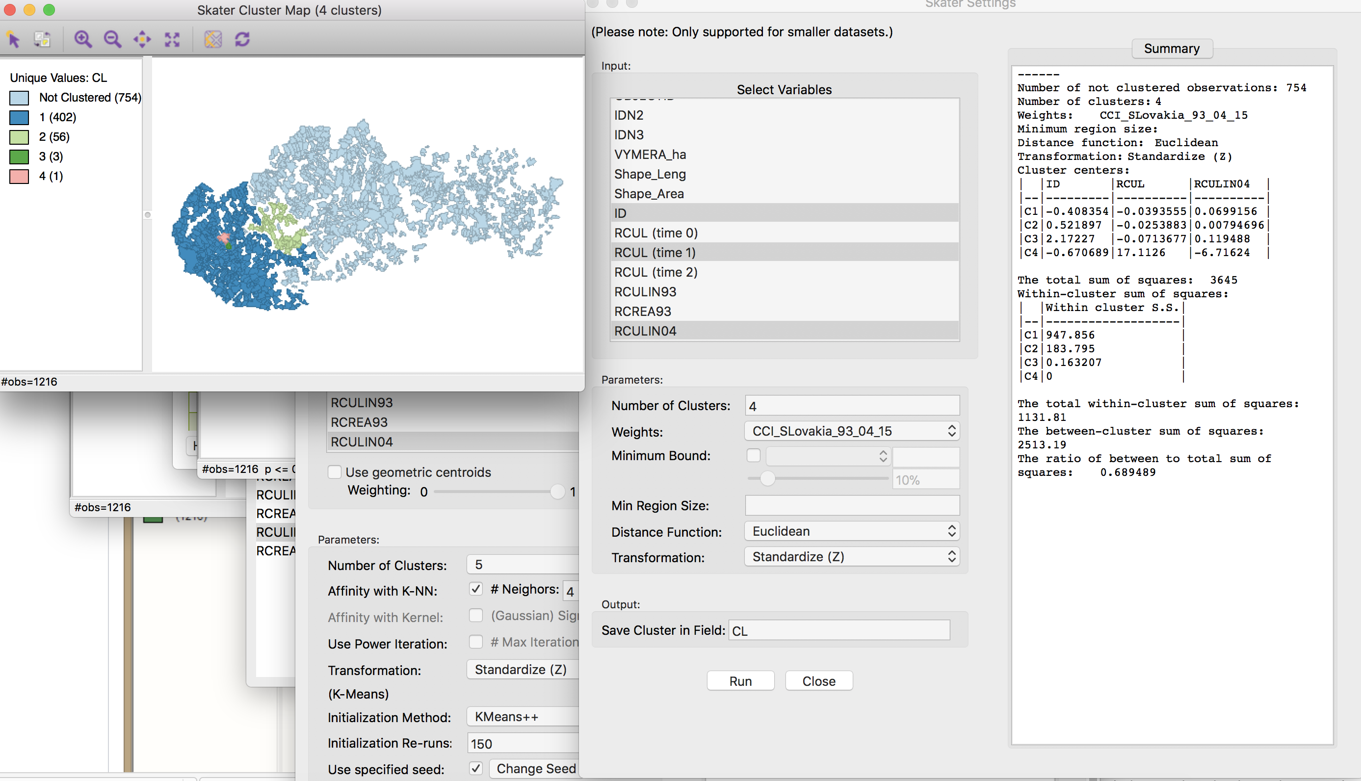 Differential Local Morans, Clustering · Issue #1539 · GeoDaCenter/geoda · GitHub