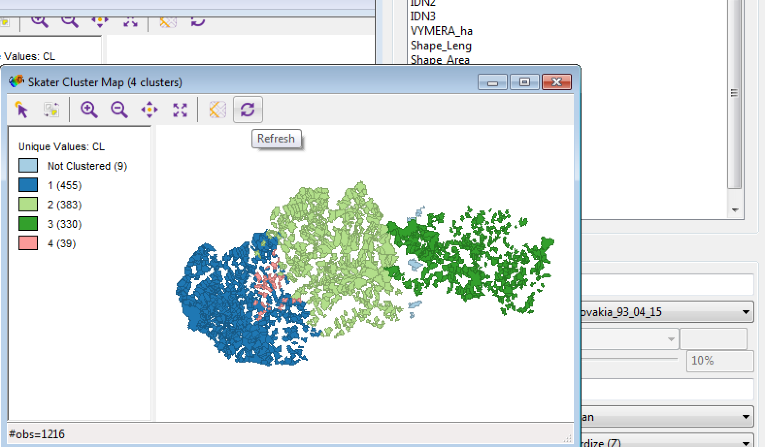 Differential Local Morans, Clustering · Issue #1539 · GeoDaCenter/geoda · GitHub