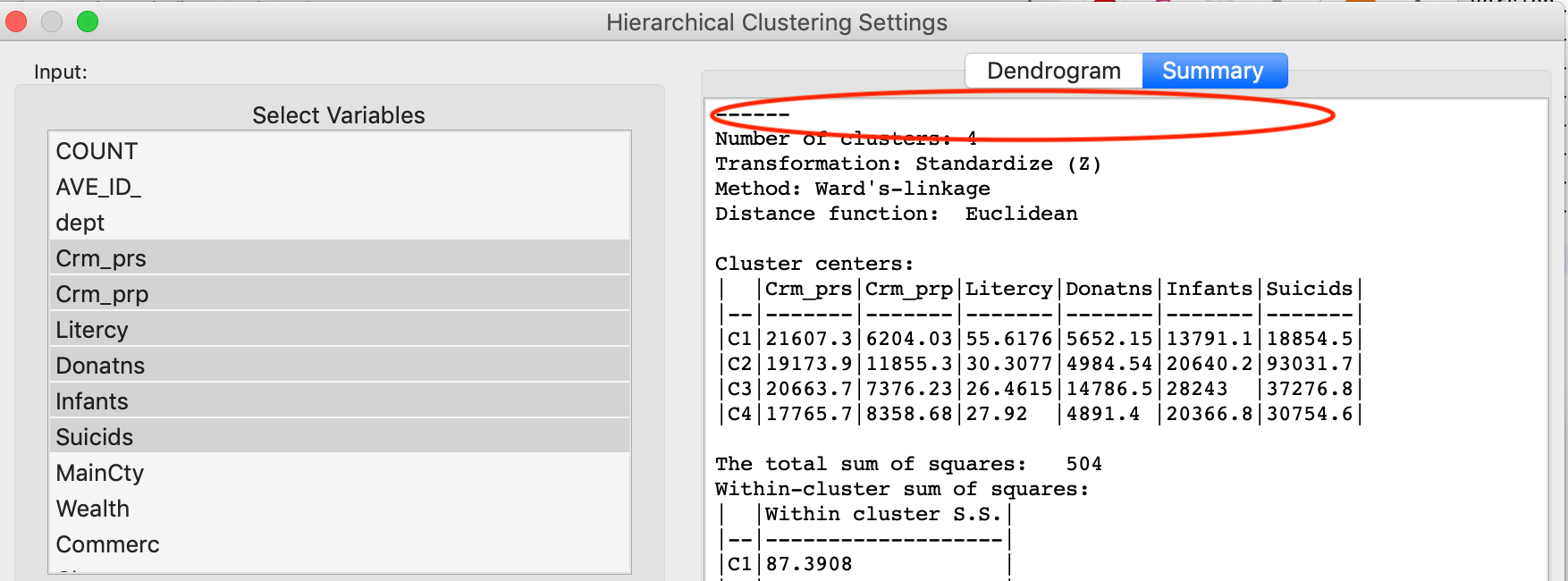 hierarchical clusters - save results issues (1) · Issue #1740 · GeoDaCenter/geoda · GitHub