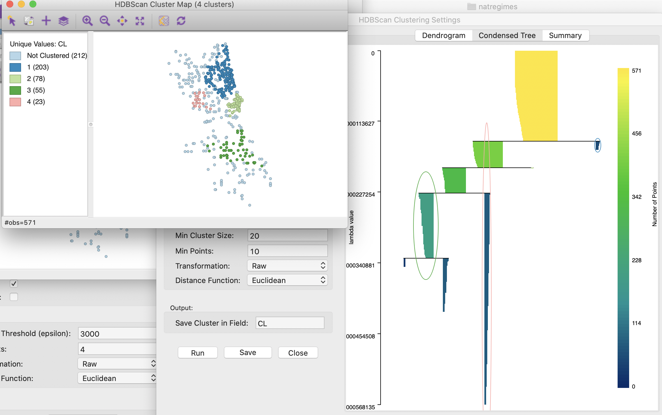 hdbscan Update · Issue #2195 · GeoDaCenter/geoda · GitHub