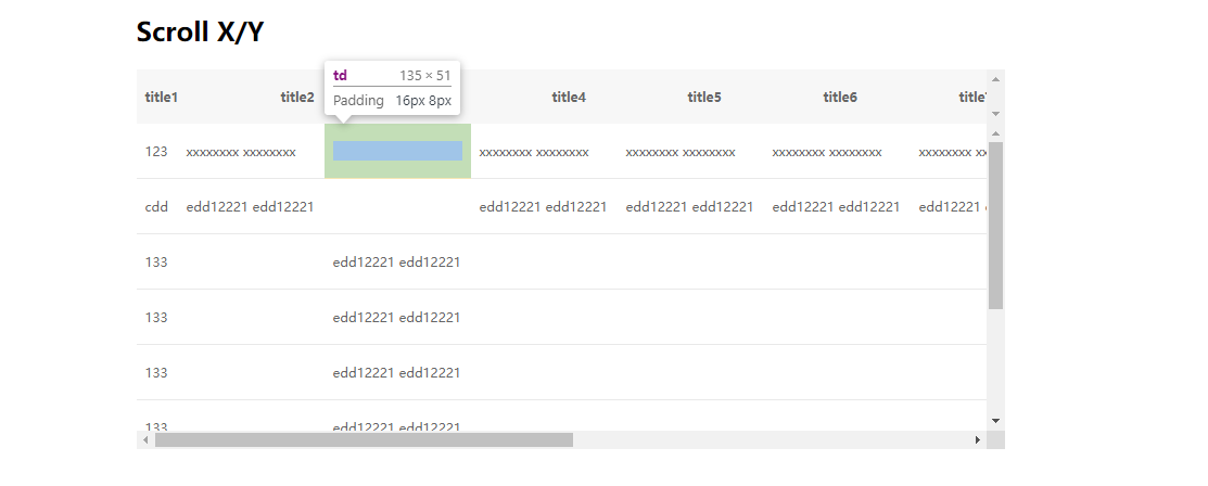 [bug] Headers And Table Contents Are Not Aligned · Issue 321 · React Component Table · Github