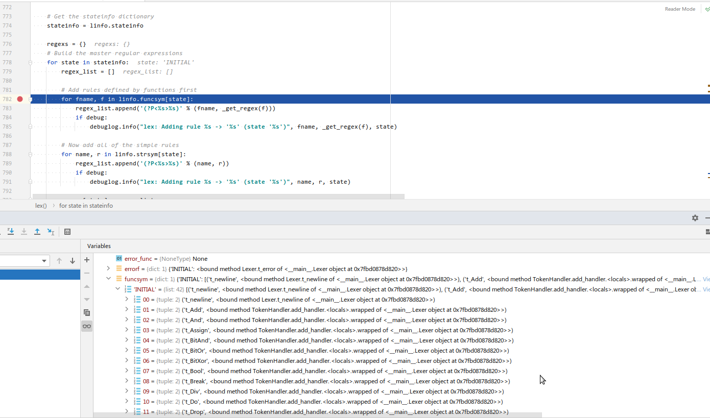 Regexes are ordered lexicographically · Issue #254 · dabeaz/ply · GitHub