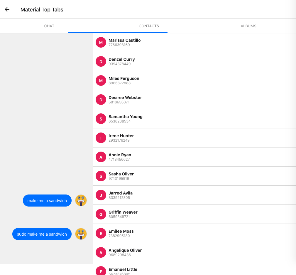 On Web, the Material Top Tab Navigator doesn't always resize back to center on browser width ...