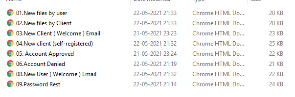 Customized Email Templets · Issue #945 · projectsend/projectsend · GitHub