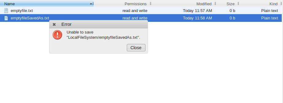 False errors using the LocalFileSystem Driver and working with empty files · Issue #2226 ...