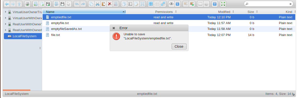 False errors using the LocalFileSystem Driver and working with empty files · Issue #2226 ...