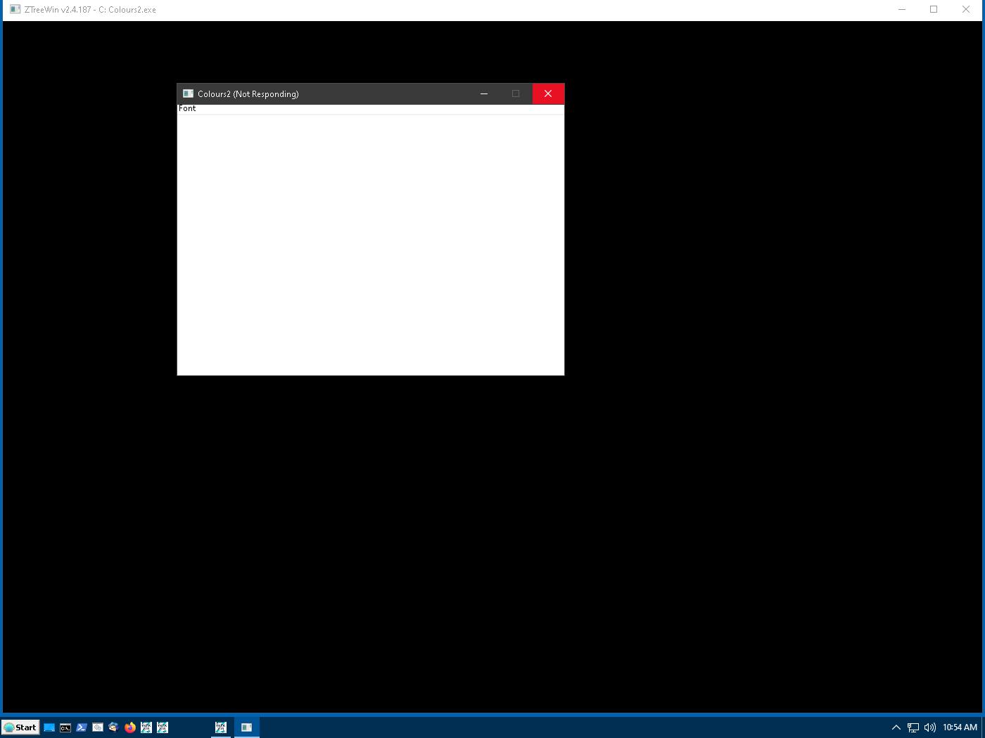 PDC4.1.99 CHTYPE_64=Y DLL in GUI mode - no displayed output. · Issue ...
