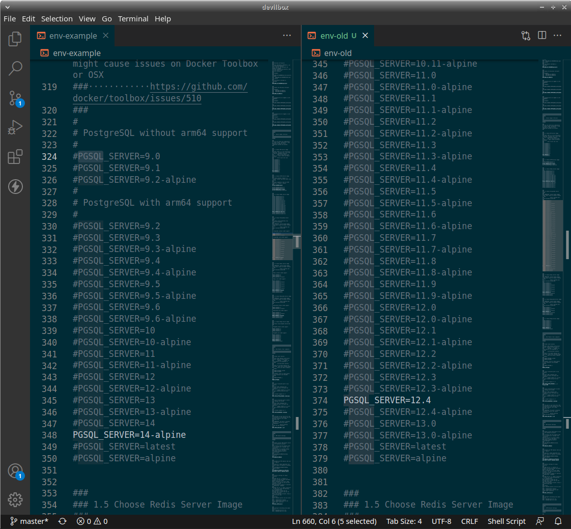 [Bug]: Error on run devilbox after pull from master · Issue #895 · cytopia/devilbox · GitHub