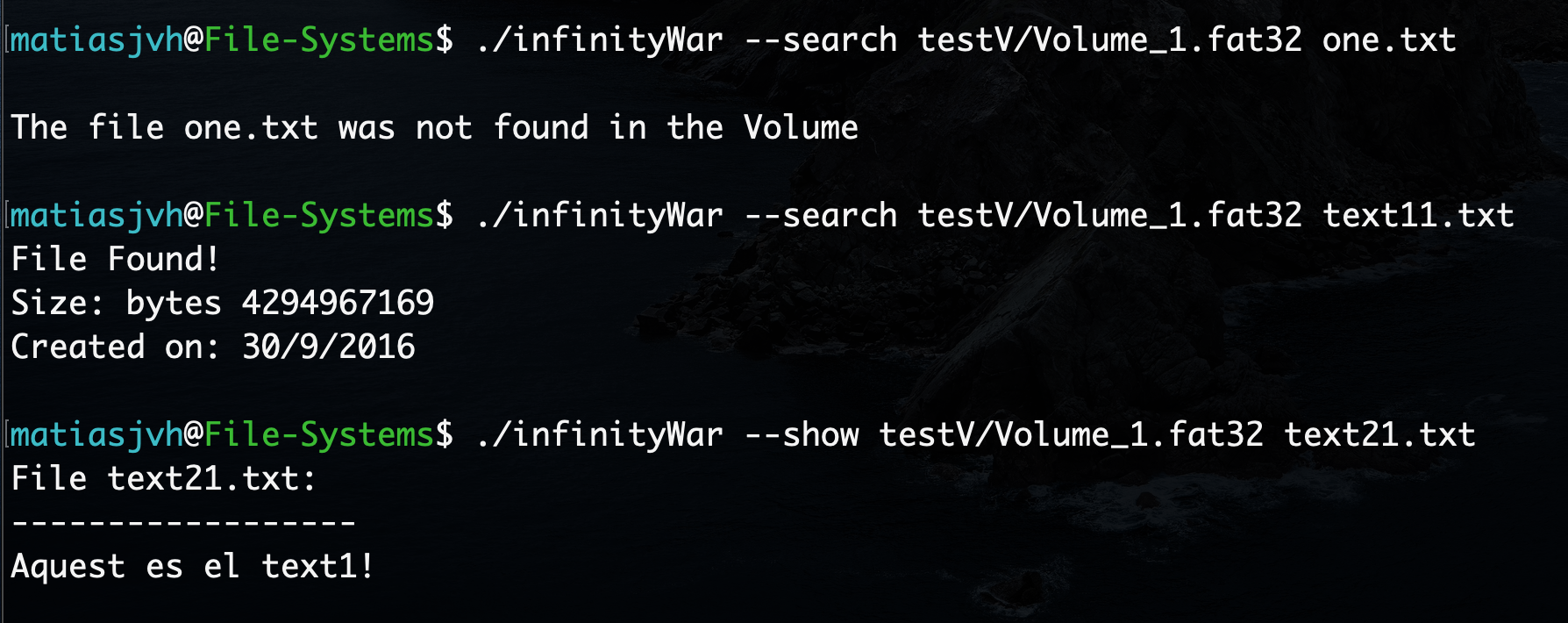 GitHub - Matvh/File-Systems: C program which extract information from a ...