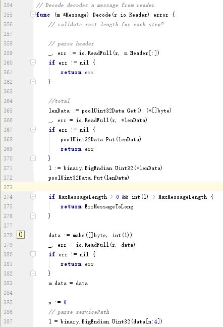 rpcx server解析请求时解析请求大小出bug导致内存剧增 · Issue #210 · smallnest/rpcx · GitHub