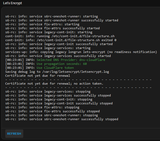 Let's Encrypt does not start on boot after upgrading to Supervisor 2023.06.3 · Issue #3111 ...