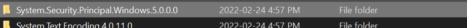 .net 472: Windows Principal functionality is not supported on this ...