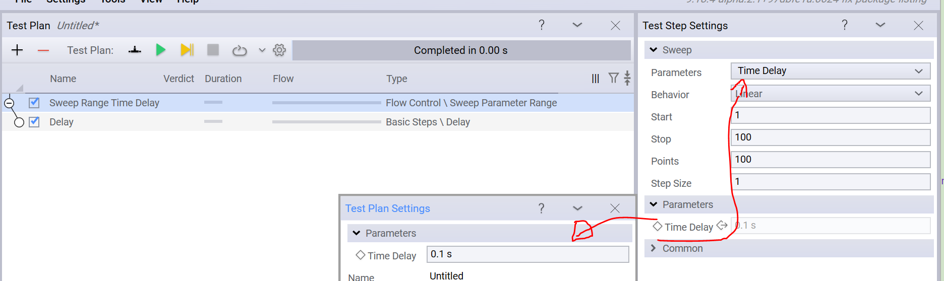 Dont allow parameterizing a swept property · Issue #856 · opentap/opentap · GitHub