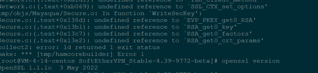 Compile: SSLv3 Error · Issue #246 · SoftEtherVPN/SoftEtherVPN · GitHub
