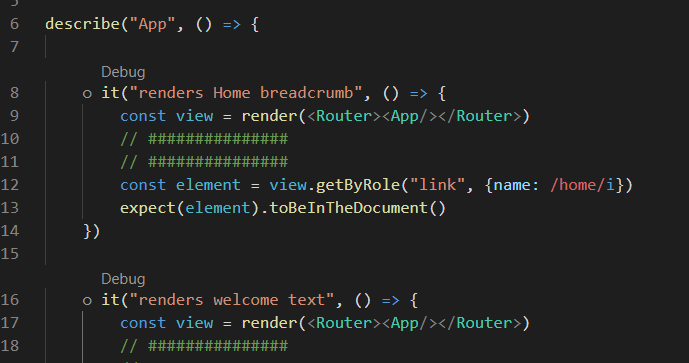 Test state bullets in editor code lens stay in grey "unknown" state ...