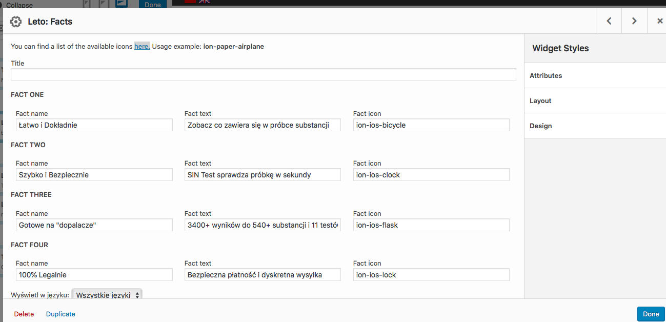Facts widget not displaying all of the icons · Issue #29 · athemes/Leto · GitHub
