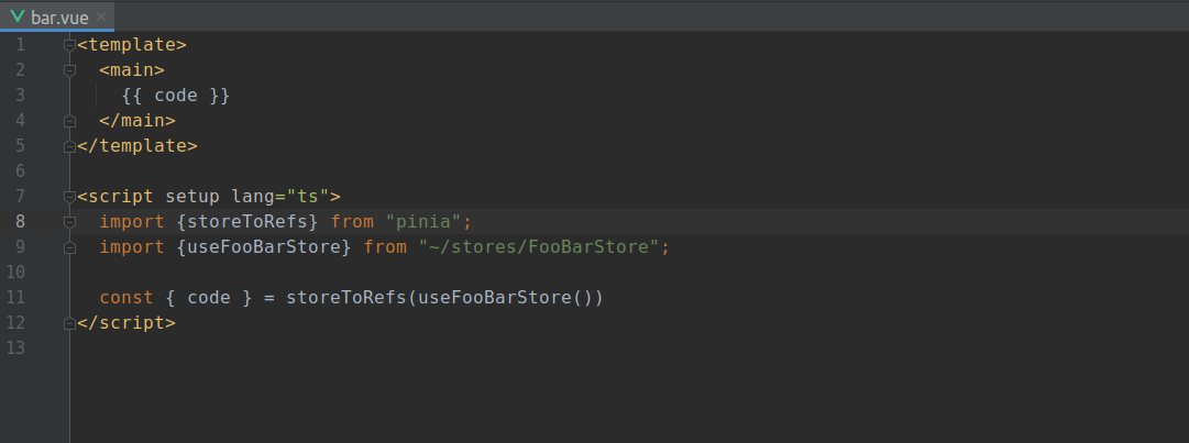 (Pinia) Store contains incorrect value after the value is set and redirect is performed on the ...