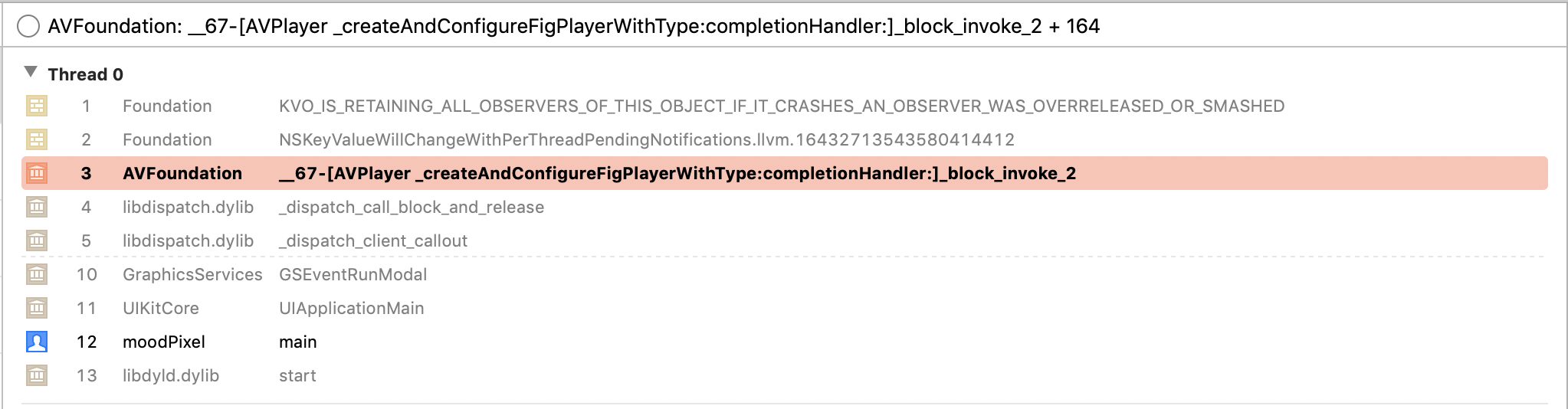 react-native-video crashing in production AVPlayer _createAndConfigureFigPlayerWithType ...