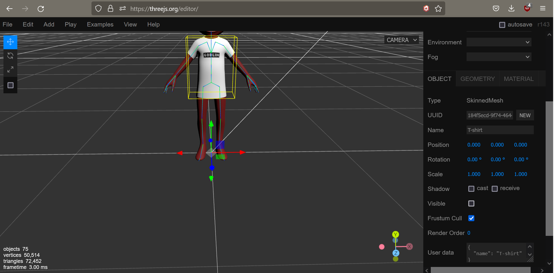 editor visibility bug · Issue #24529 · mrdoob/three.js · GitHub