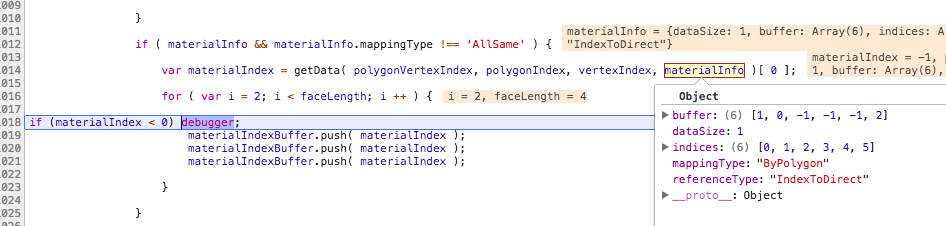 FBXLoader fills in random crap in geometry groups · Issue #12427 ...