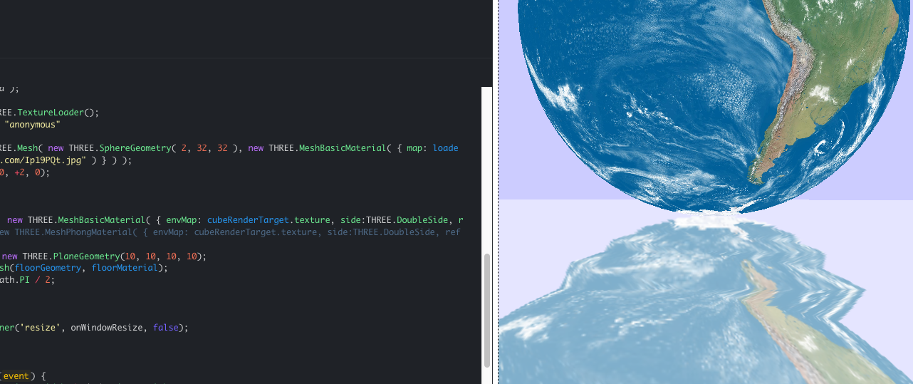MeshBasicMaterial reflection mapping is broken · Issue #20651 · mrdoob ...