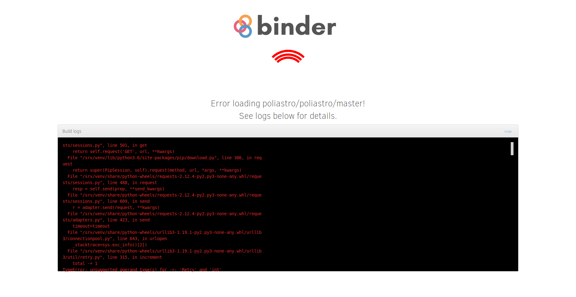 Binder Doesn't work · Issue #360 · poliastro/poliastro · GitHub
