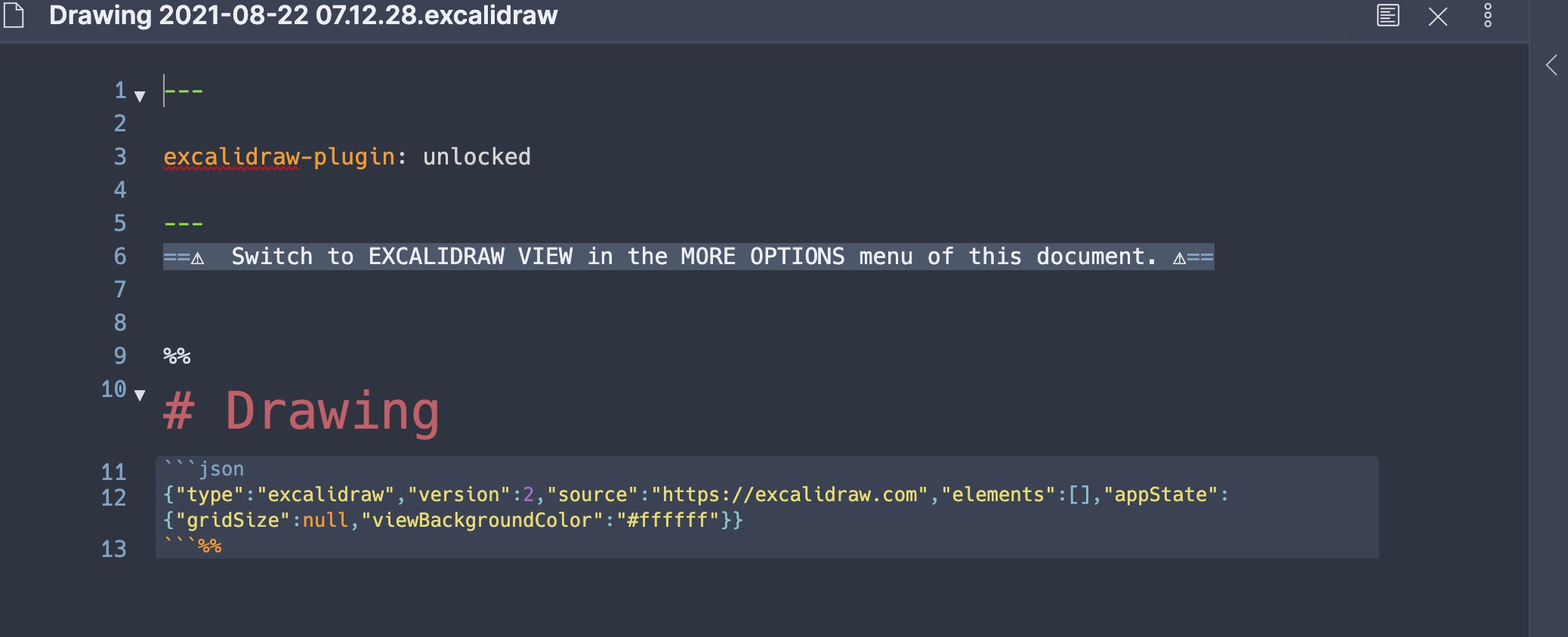 Cannot see the drawing panel when I create an excalidraw · Issue #128 · zsviczian/obsidian ...