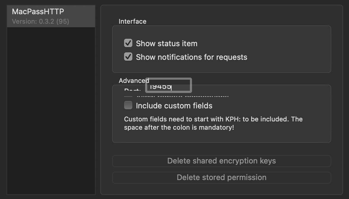 Plugin settings not shown properly · Issue #1274 · MacPass/MacPass · GitHub