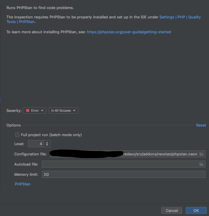 phpstan-dba.neon is missing · Issue #126 · FriendsOfREDAXO/rexstan · GitHub