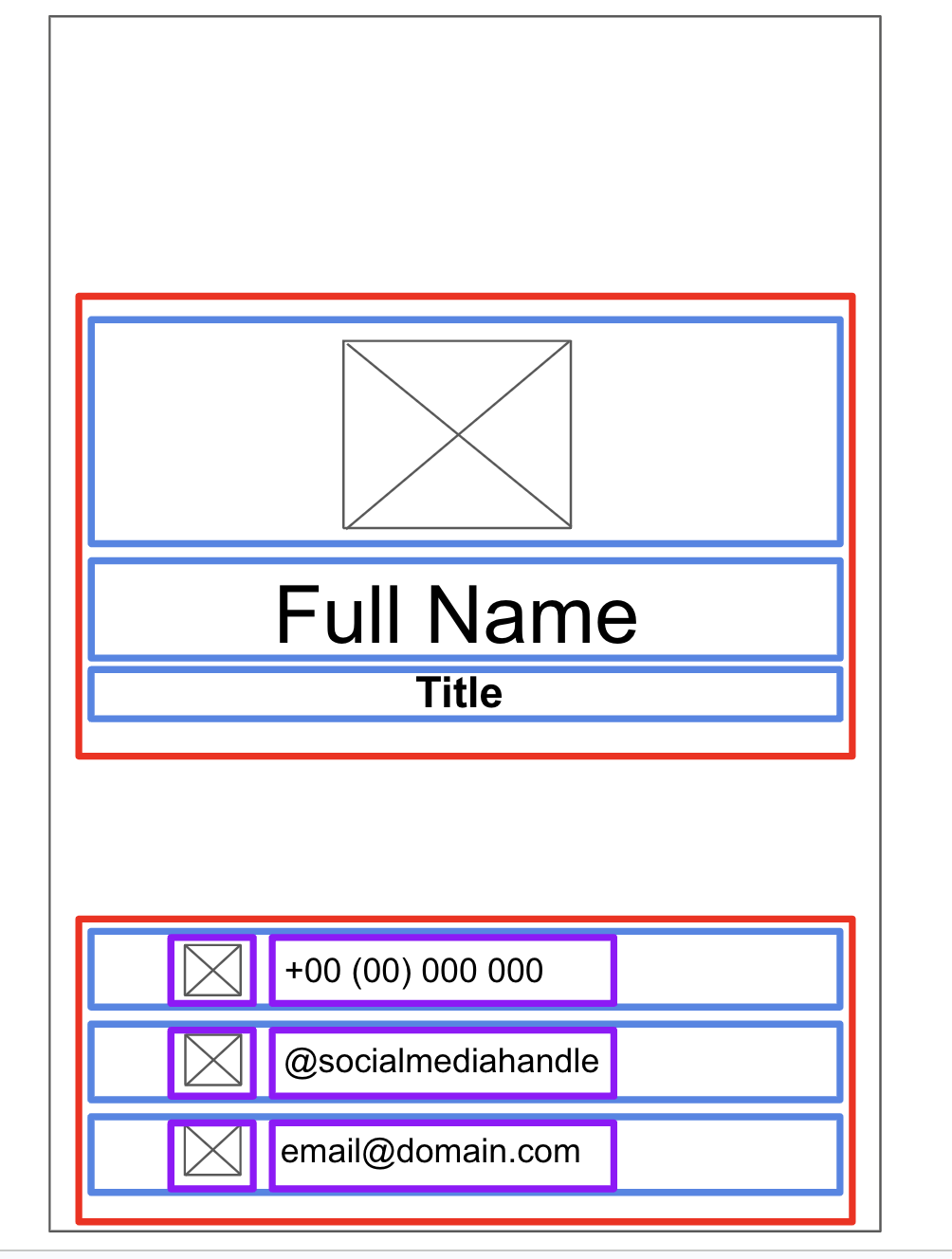 Business Card app: Update wireframes · Issue #78 · google-developer ...