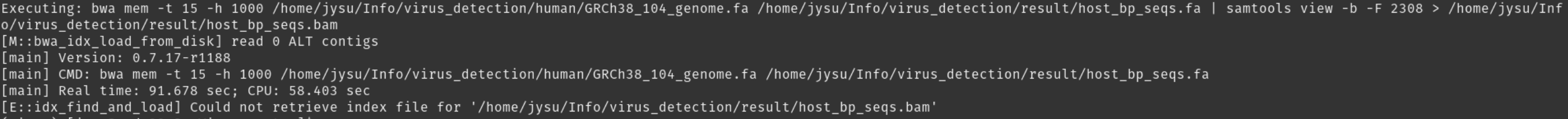 Unwanted character appears in my command · Issue #11 · kensung-lab/SurVirus · GitHub