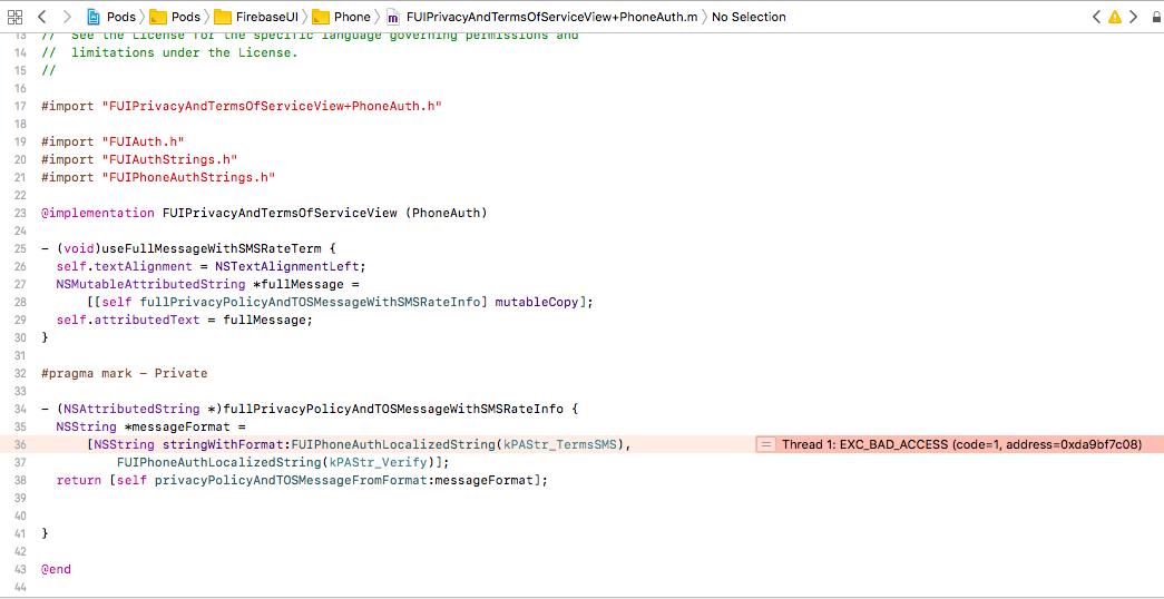 Updating to 5.1.2 breaks phone and Google auth · Issue #484 · firebase ...