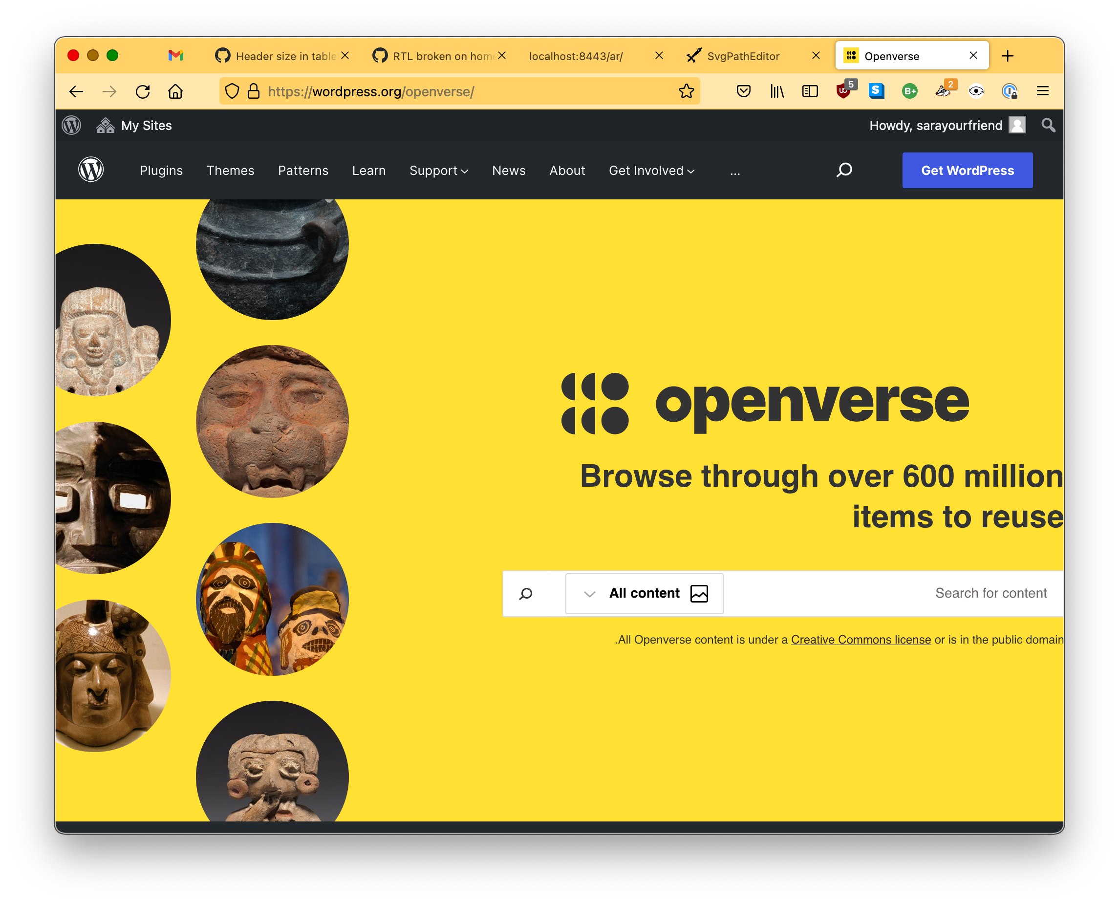 RTL broken on homepage · Issue #765 · WordPress/openverse-frontend · GitHub