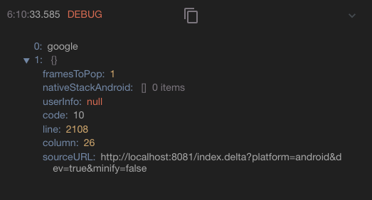 Android: Unable to login (A non-recoverable sign in failure occurred) · Issue #708 · react ...