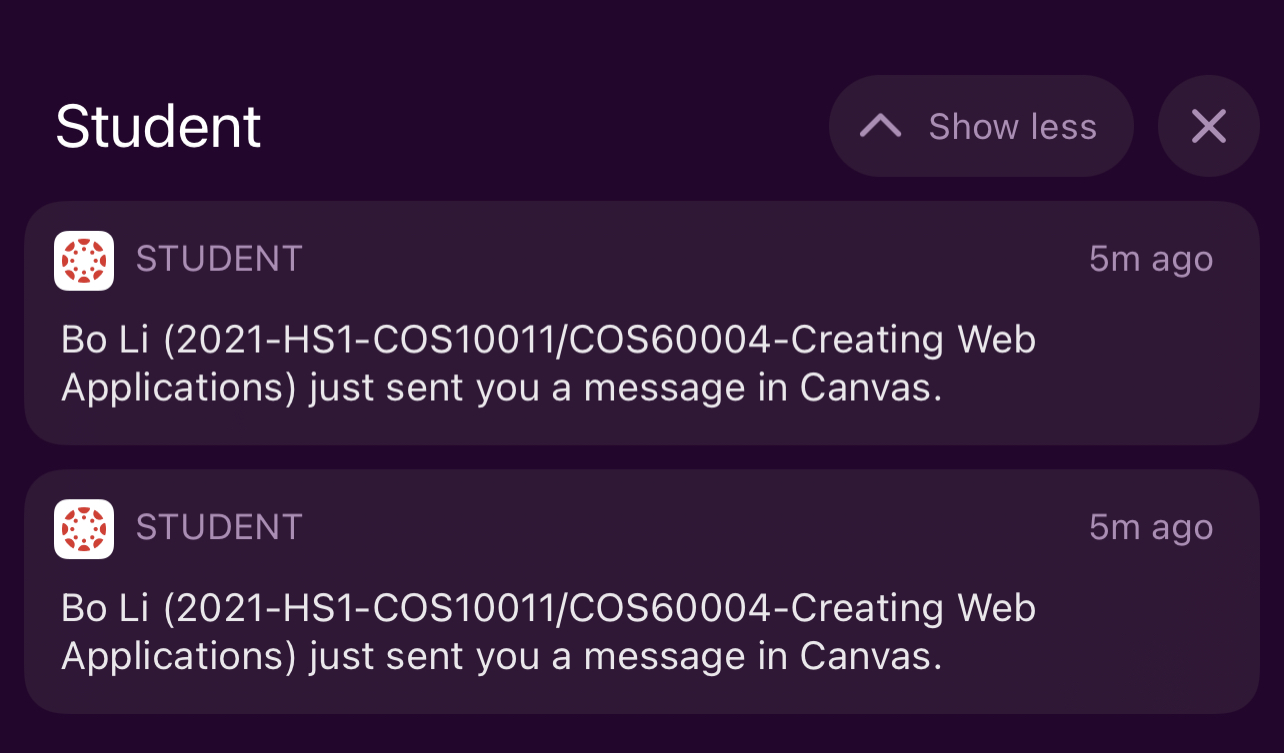 Duplicate notifications · Issue #1867 · instructure/canvas-lms · GitHub