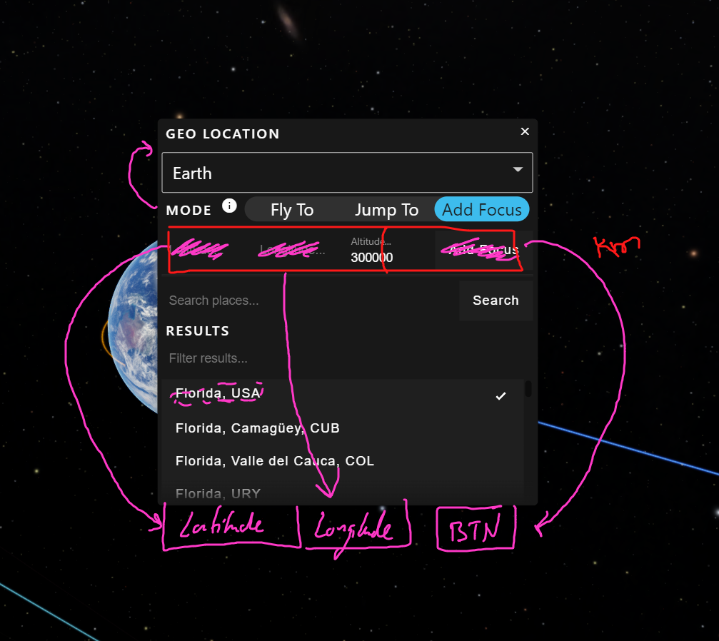 Some polishing for the Geolocation panel user interface · Issue #2585 · OpenSpace/OpenSpace · GitHub