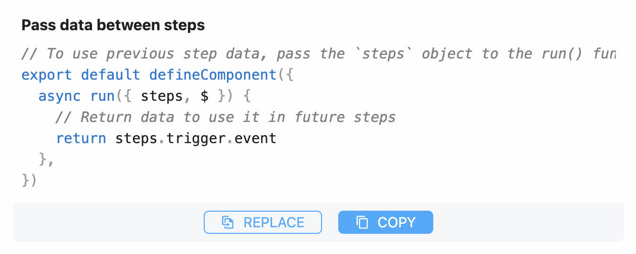 [bug] You Can Lose Code When Working With Examples · Issue 2281 · Pipedreamhq Pipedream · Github