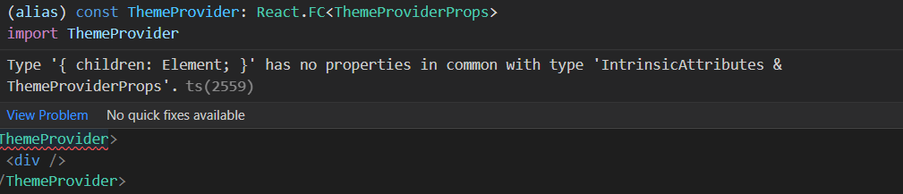 Typescript Error While Using Themeprovider React 18 · Issue 2103 · Primerreact · Github
