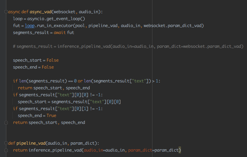 多线程调用vad pipline报错： · Issue #607 · alibaba-damo-academy/FunASR · GitHub