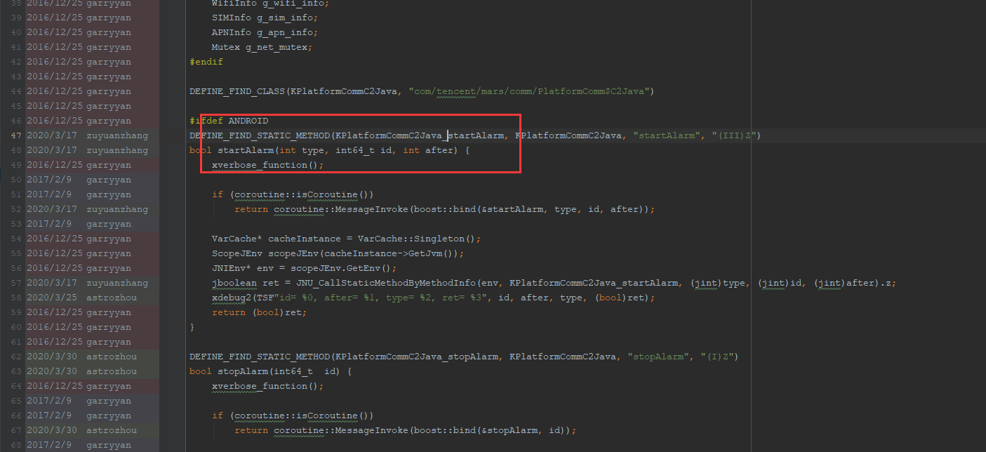 master分支 jni代码和Android代码native方法参数对不上是为什么？有哪个分支的是能对上的吗？ · Issue #817 · Tencent/mars · GitHub