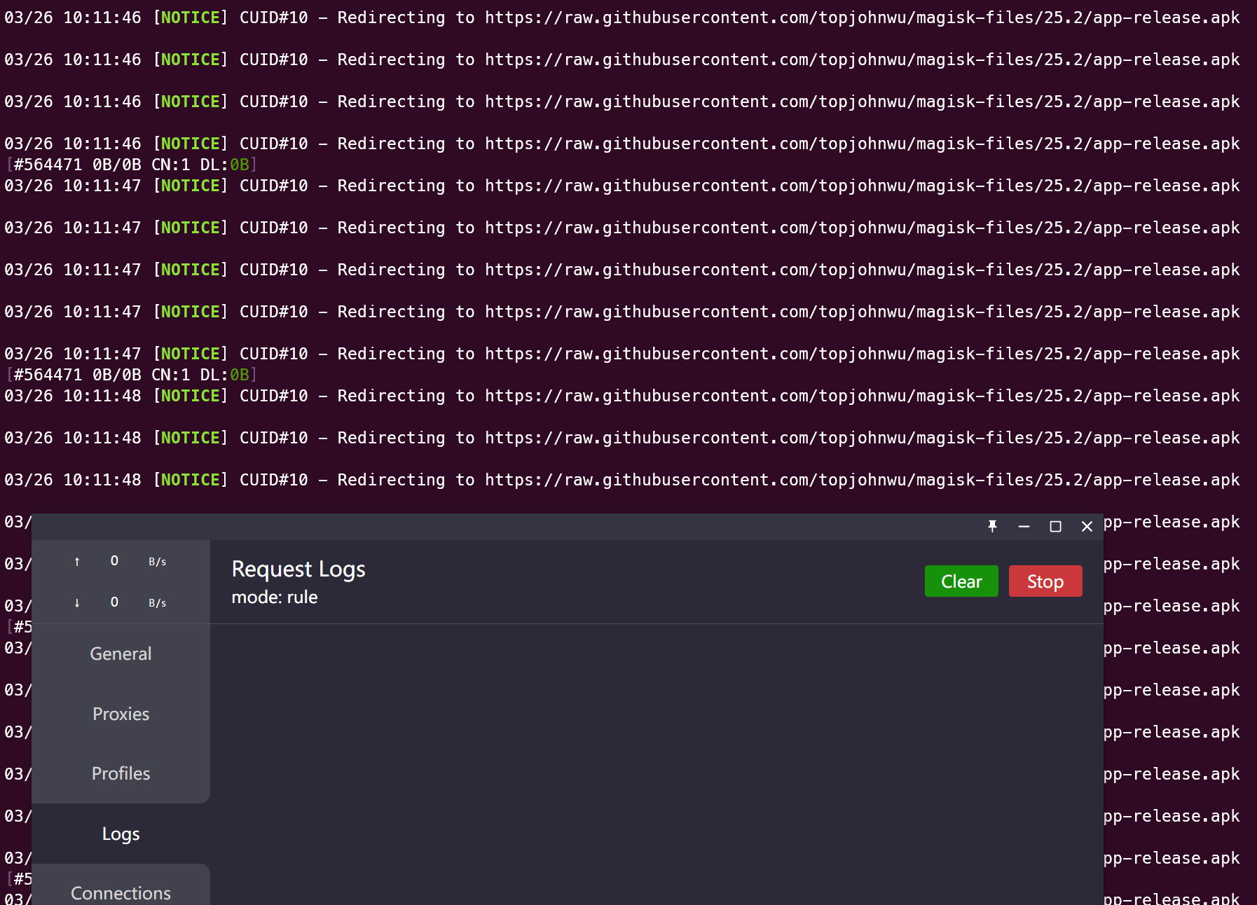 [Bug] 下载APK阶段没有走环境变量配置的代理 · Issue #455 · LSPosed/MagiskOnWSALocal · GitHub