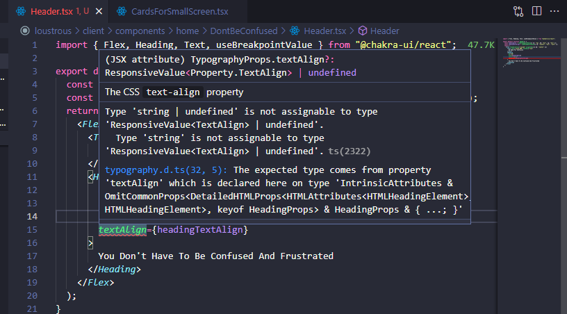 Responsive `alignItems` not working (simple `alignItems` works fine ... Responsive `alignItems` not working (simple `alignItems` works fine ...