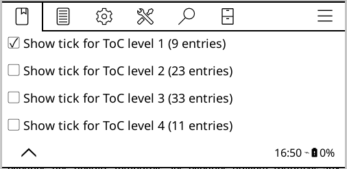 FR: Customize progress bar to display only h1 chapter markers · Issue #7141 · koreader/koreader ...