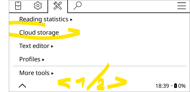 Cloud storage missing · Issue #9413 · koreader/koreader · GitHub