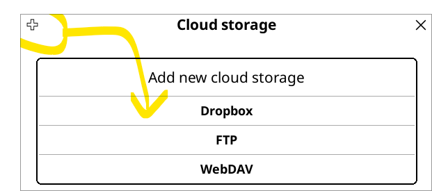 Cloud Storage Missing · Issue 9413 · Koreaderkoreader · Github 